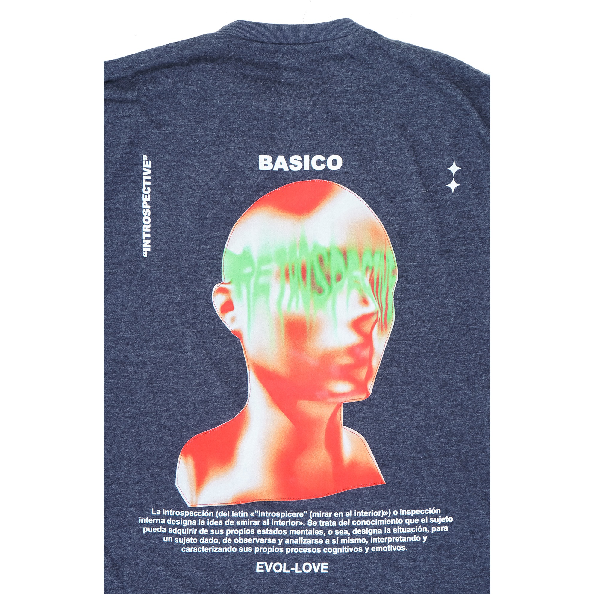 Franela Oversize “Retrospective Introspection” - Basico Clothes🏳️
