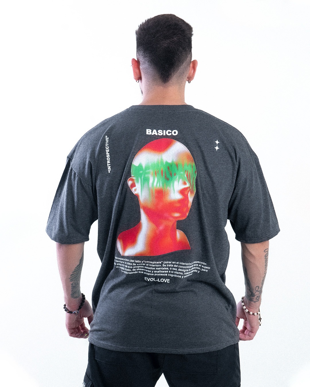 MF55 – Franela Oversize “Retrospective Introspection” - Basico Clothes🏳️