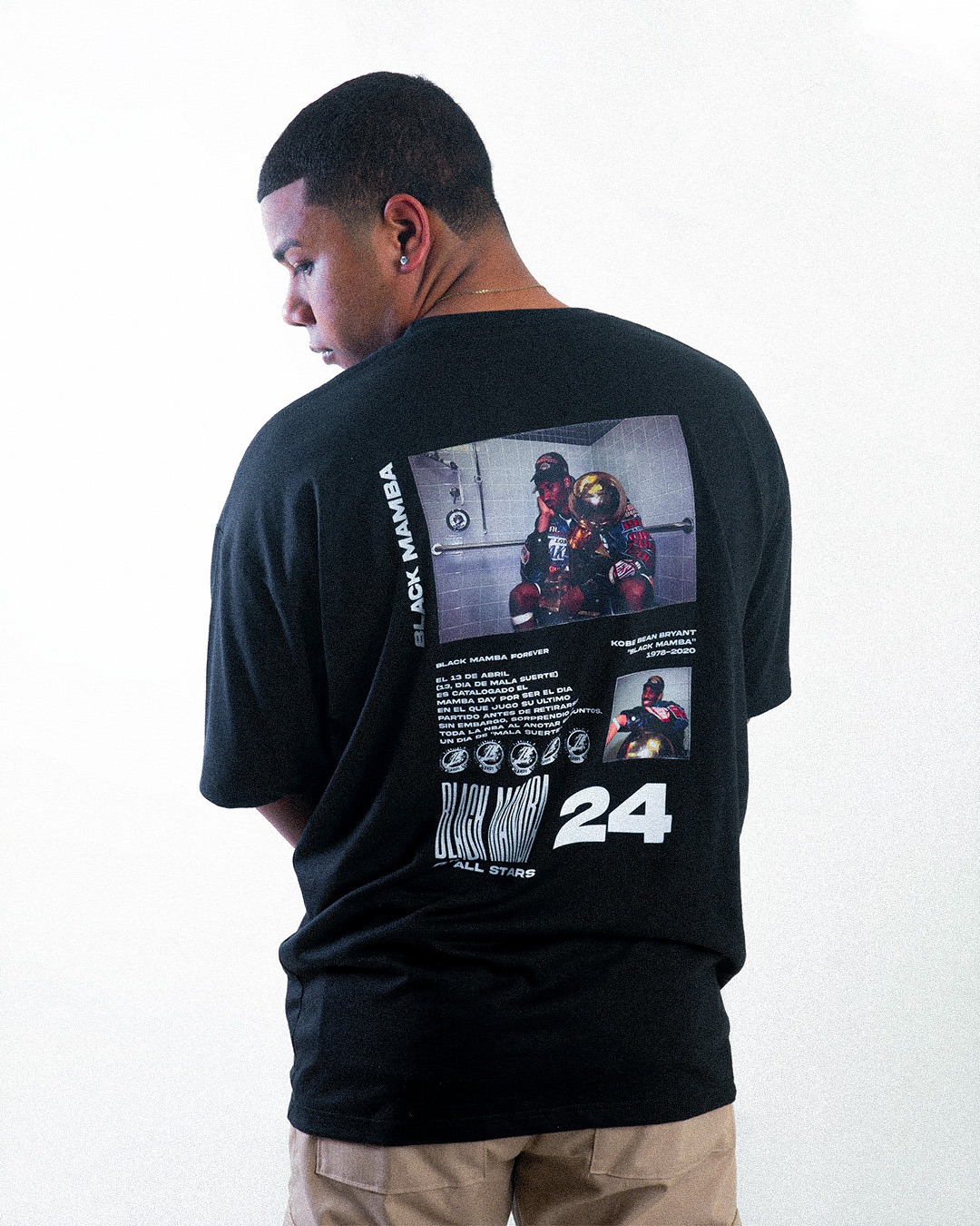 MF57 – Franela Oversize “Unfading Black Mamba” - Basico Clothes🏳️